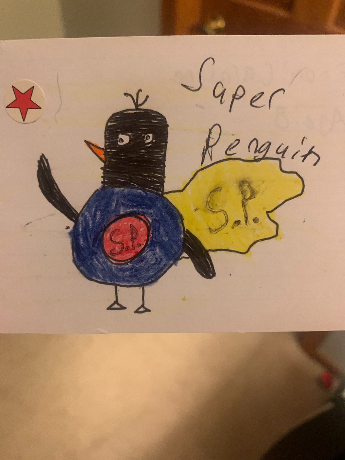Super Penguin’s First Fan Art!!! – Super Penguin